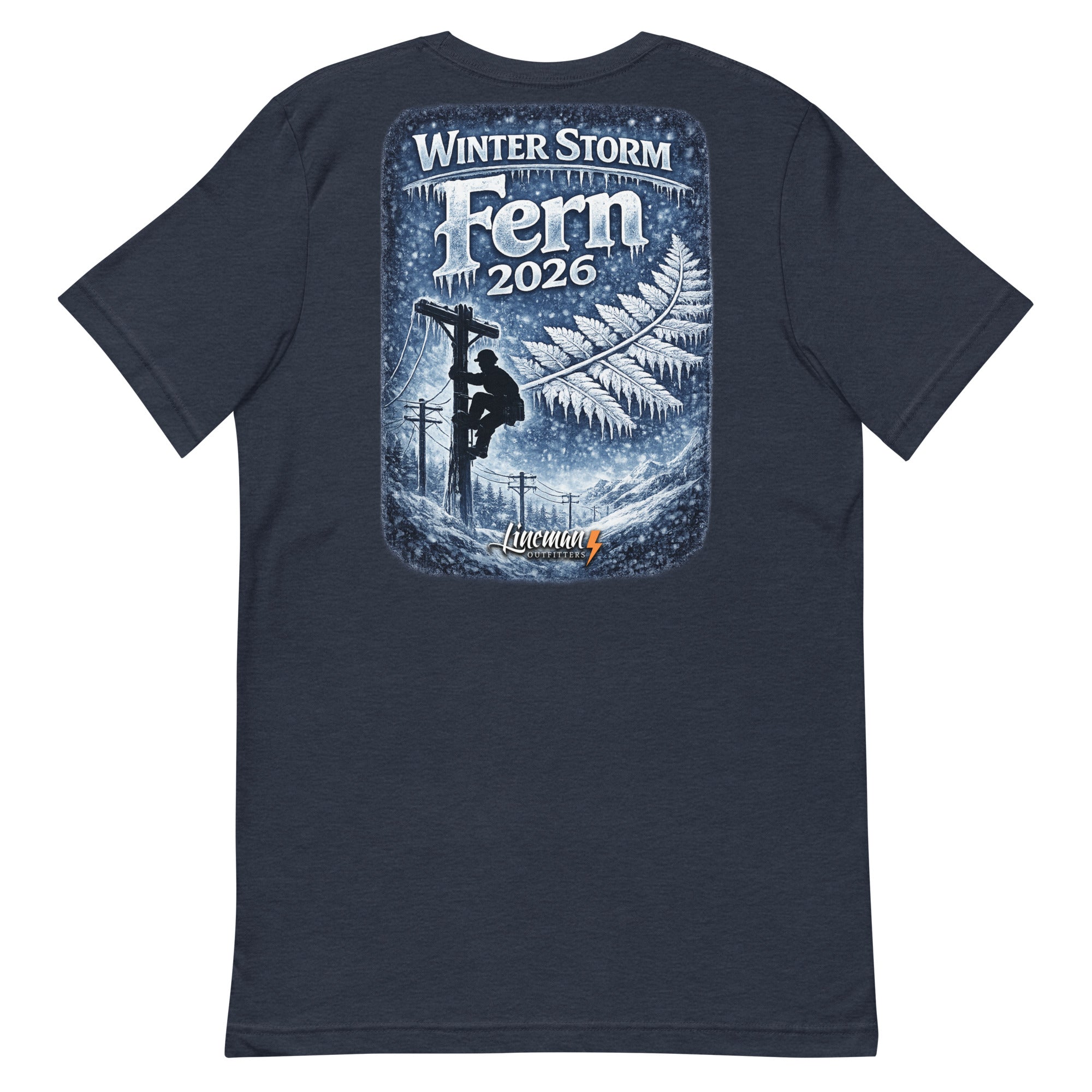 Winter Storm Fern 2026 Power Lineman Short Sleeve Shirt – Lineman ...